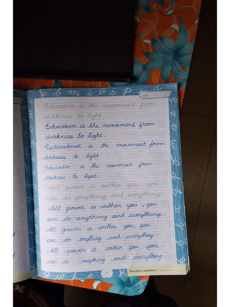Strings Hand Writing | PDF