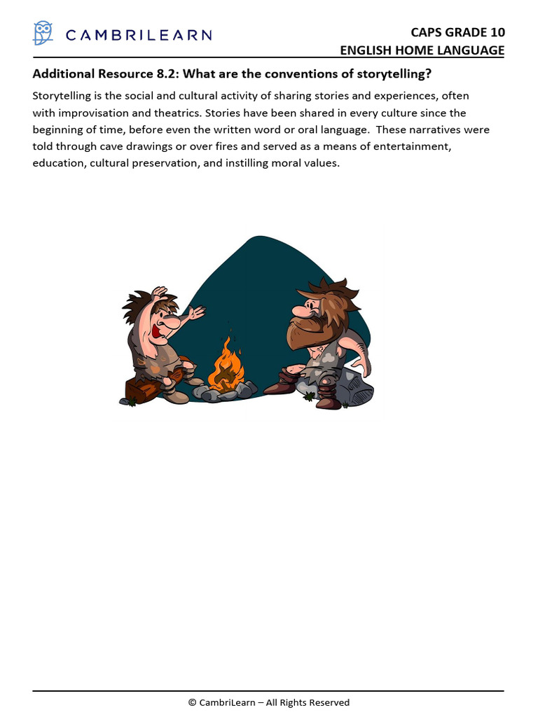 Conventions of Storytelling Explained | PDF | Storytelling | Narrative