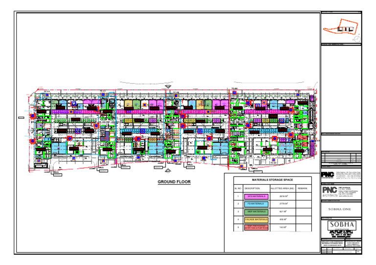 Ground Floor Temporary Materials Storage Area With Clearance Date | PDF ...
