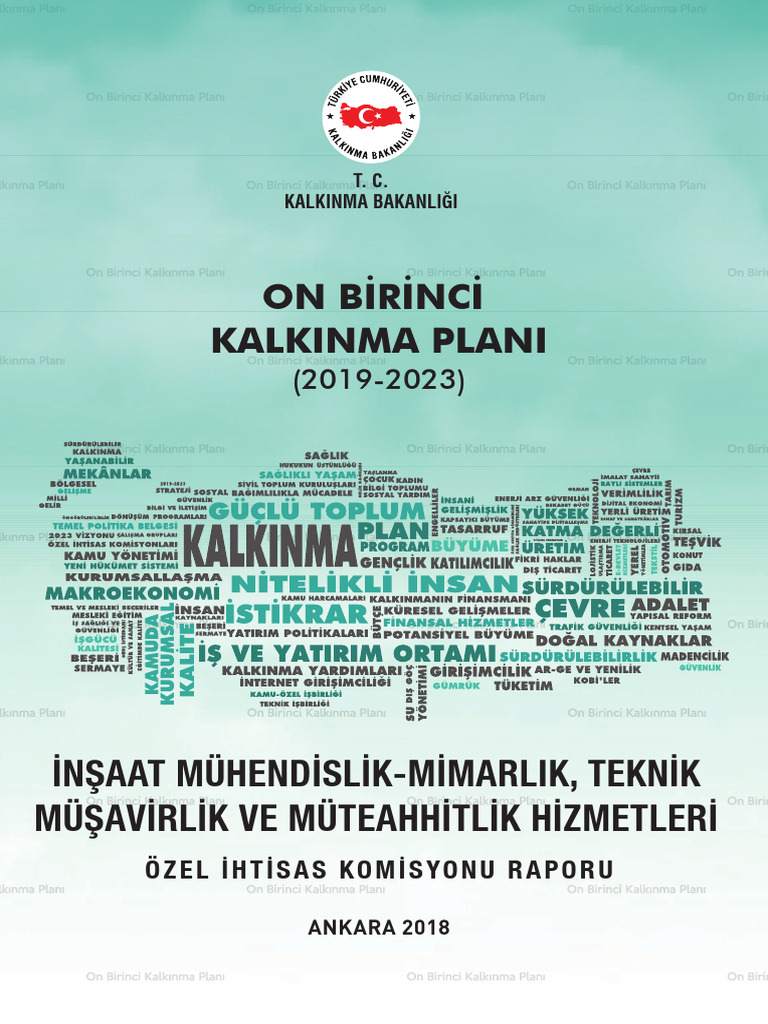 Insaat Muhendislik Mimarlik Teknik Musavirlik Ve Muteahhitlik Hizmetleri Ozel Ihtisas Komisyonu ...
