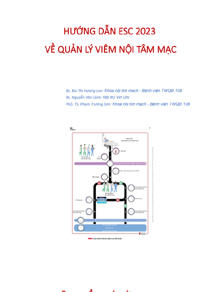 Khuyen Cao Esc 2023 Ve Viem Noi Tam Mac Nhiem Trung 1600 PDF - Gdrive.vip | PDF