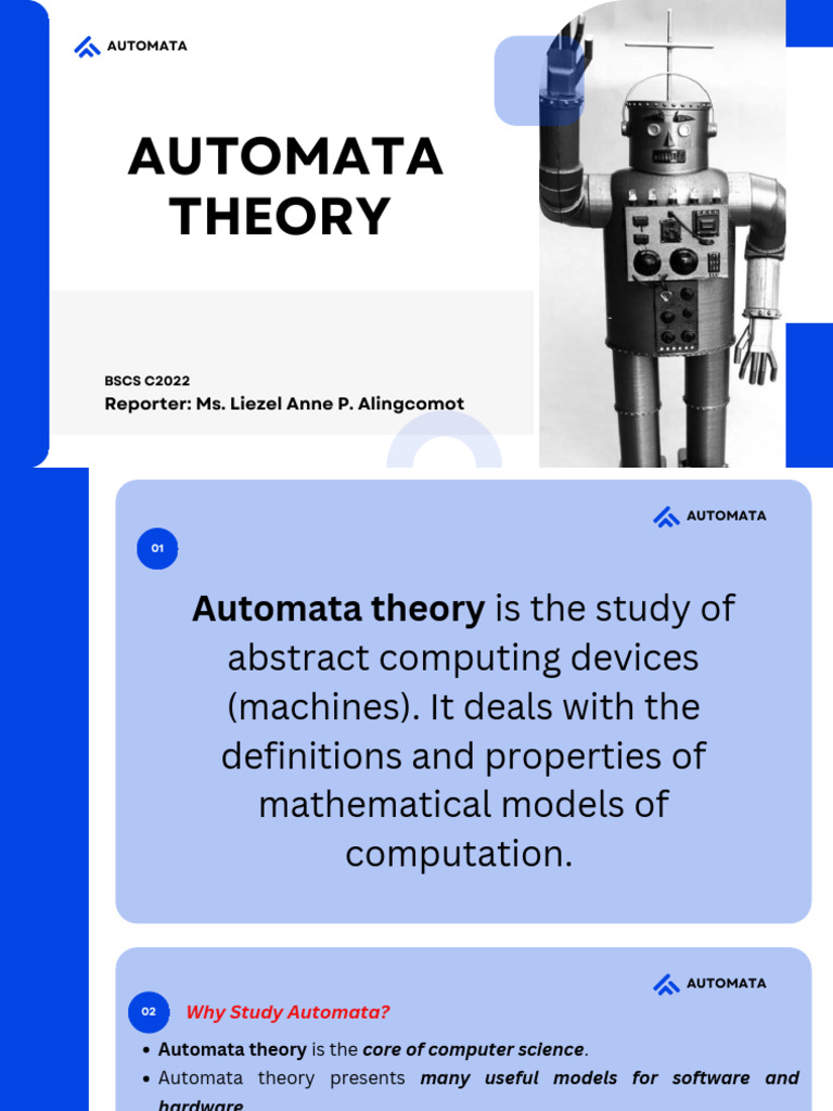 Automata Theory for CS Students | PDF | Automata Theory | Computing