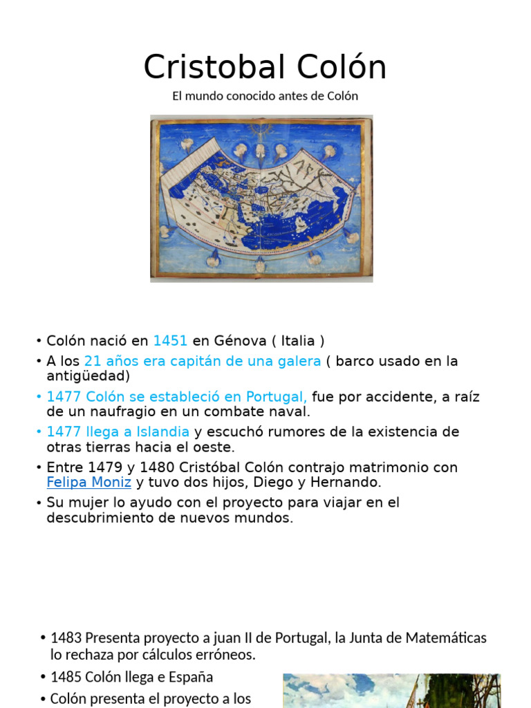 Cristobal Colón Valentina Maria Trifu | PDF | Cristobal colon | Edad ...