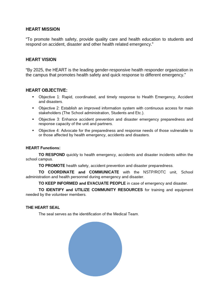 Heart Mission | PDF | Science & Mathematics