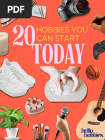 Comprehensive Hobbies and Interests List | PDF