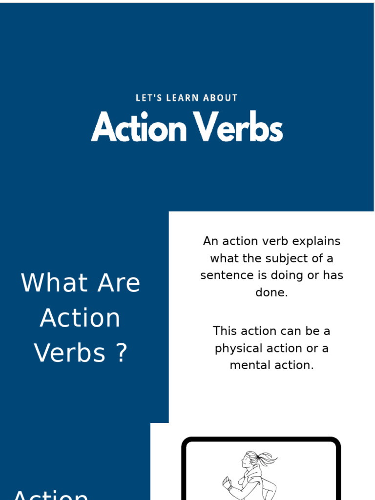 Action Verbs Vocabulary | PDF | Self-Improvement