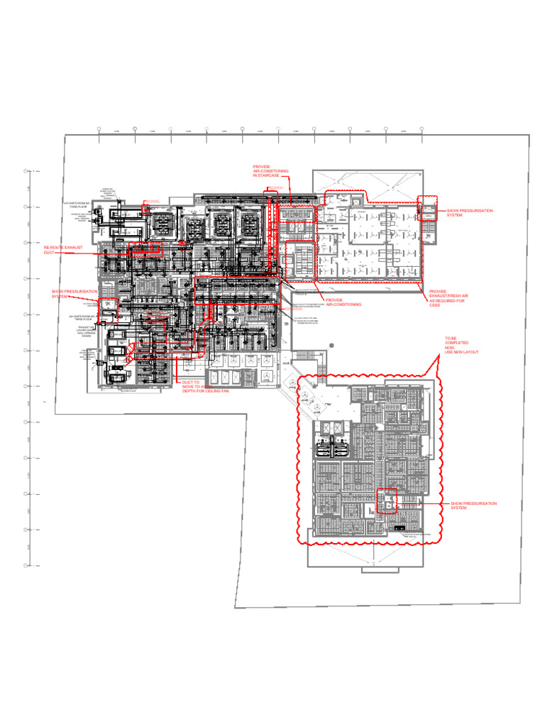 HVAC Duct Layout and Adjustments | PDF | Elevator | Manufactured Goods