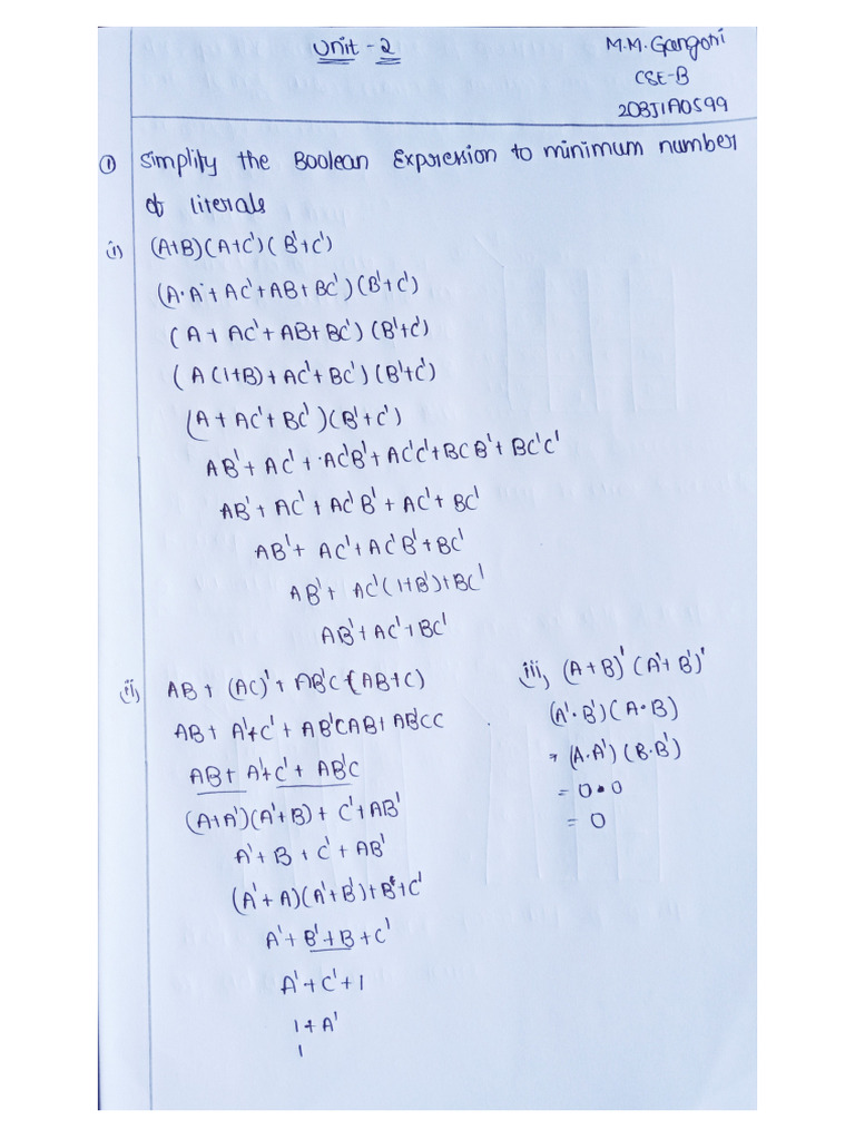 DLD Assignment Unit 2 | PDF