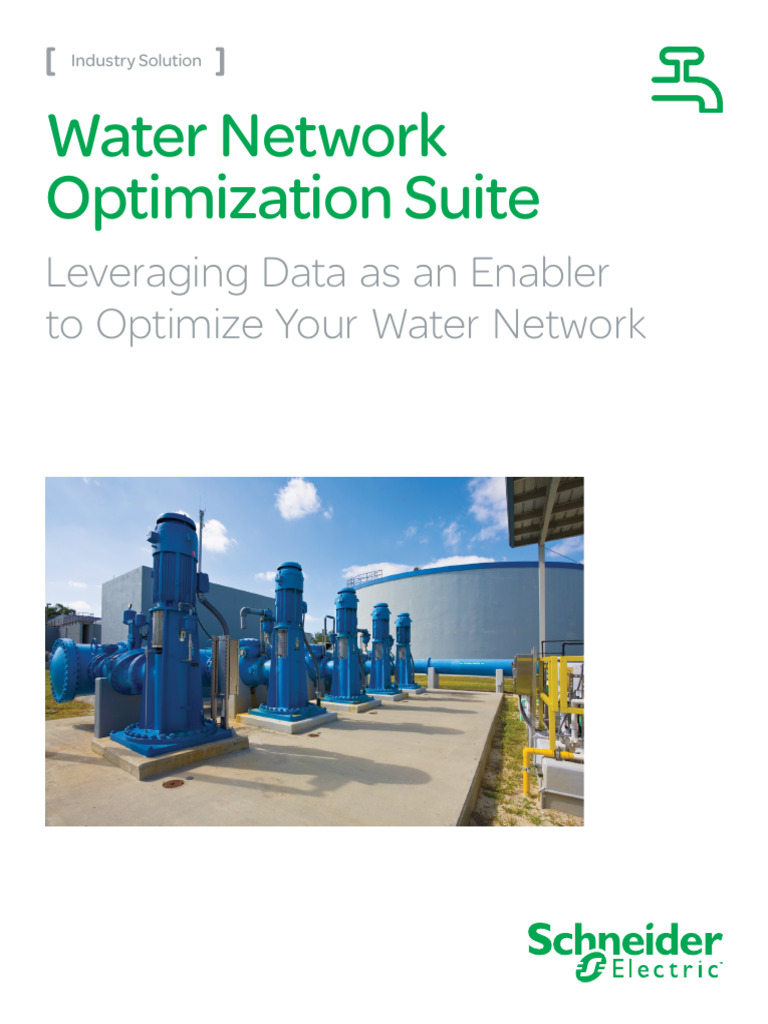 Water Network Optimization | PDF | Water | Scada