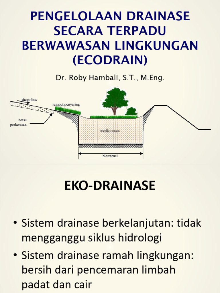 9 Ecodrain | PDF | Griya & Taman | Sains & Matematika