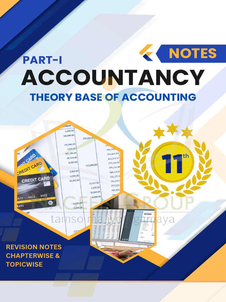 Class 11 Accounting Theory Notes | PDF | Generally Accepted Accounting ...