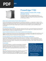 Poweredge t560 Spec Sheet | PDF | Scalability | Solid State Drive