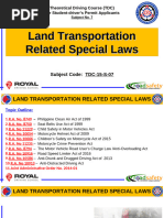 TDC Exam-Reviewer 2023 | PDF | Traffic | Driving Under The Influence