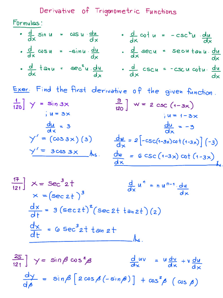 Trigonometric Functions | PDF