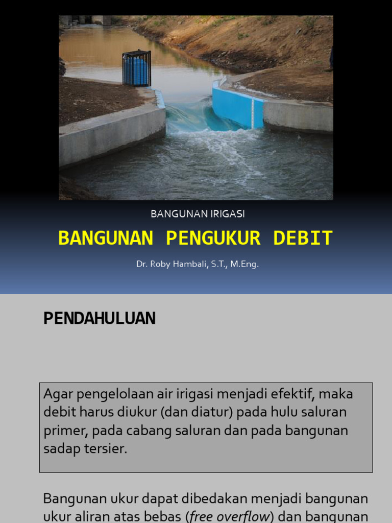 14-Bangunan Pengukur Debit | PDF