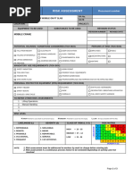 Demolition RISK Assessment | PDF | Risk | Risk Assessment
