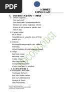 Hymne National du Togo | PDF