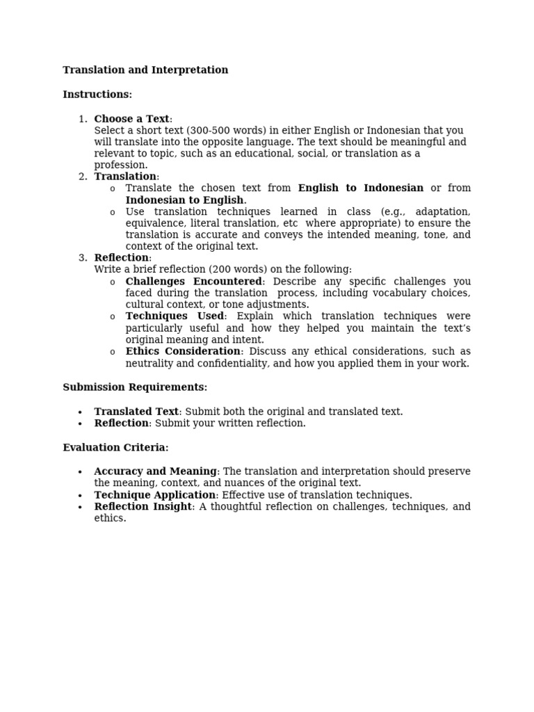 Translation and Interpretation MidTest | PDF | Career & Growth