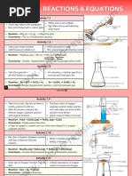 Class 10 Science: Chemical Reactions Notes | PDF | Chemical Reactions ...
