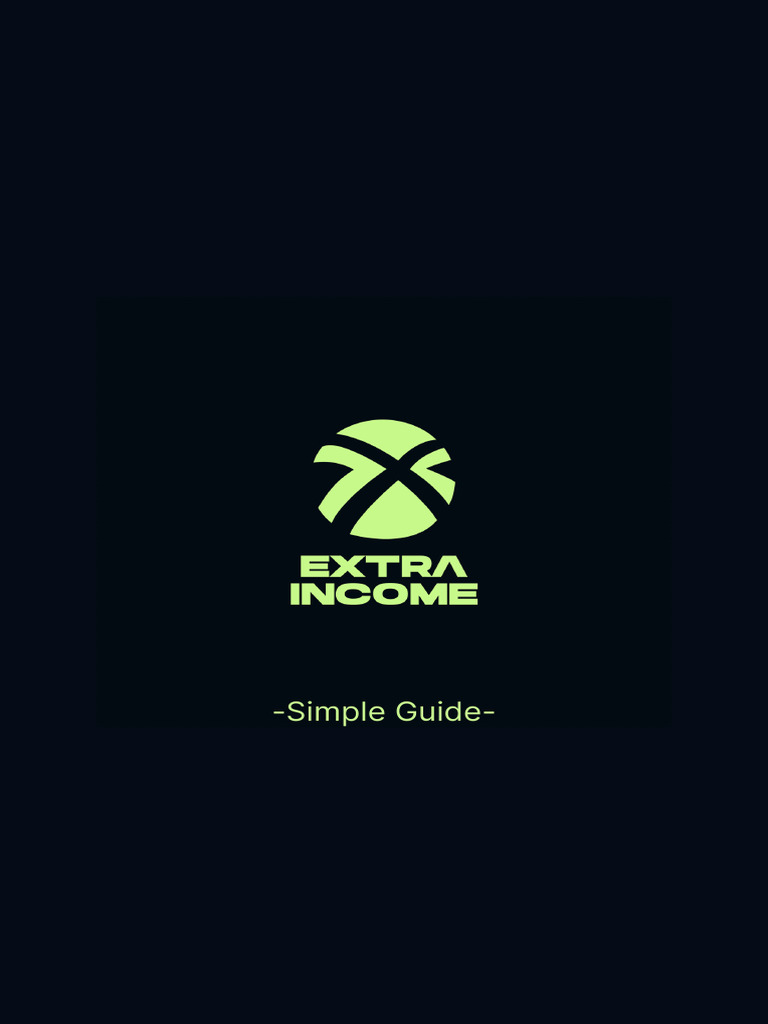 Extra Income Simple Guide | PDF | Computing | Cyberspace