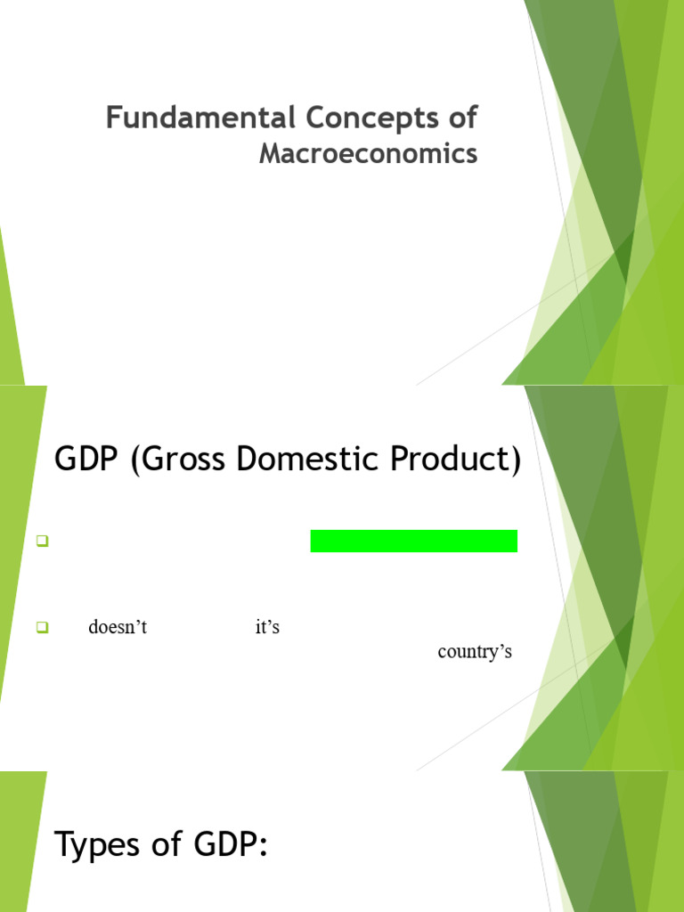 01.Fundamental Concepts of Macroeconomics | PDF | Gross Domestic ... 01.Fundamental Concepts of Macroeconomics | PDF | Gross Domestic ...