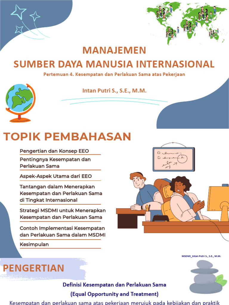 Pertemuan 4. MSDMI | PDF | Karier & Perkembangan | Bisnis