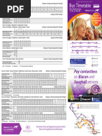 X43 Bus Timetable: Manchester to Burnley | PDF | Motor Vehicle ...