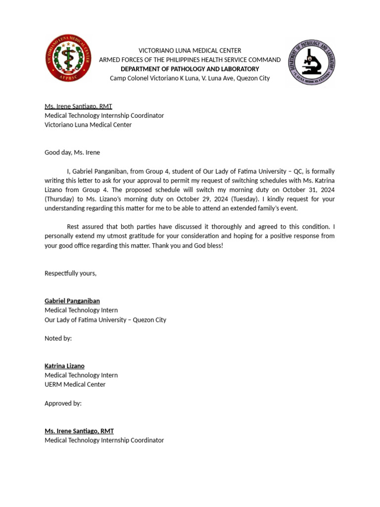 Swap Letter | PDF | Wellness