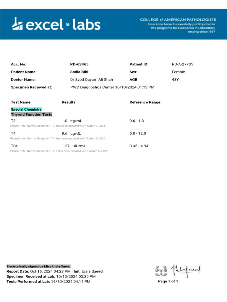 Sadia Bibi - PD-63465 | PDF