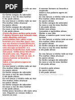 Letra do Hino Quebrantado - Vineyard | PDF | Poesia