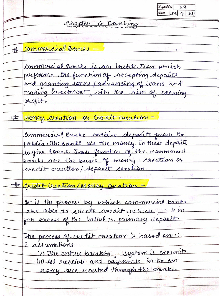 Chapter 6 - Banking | PDF