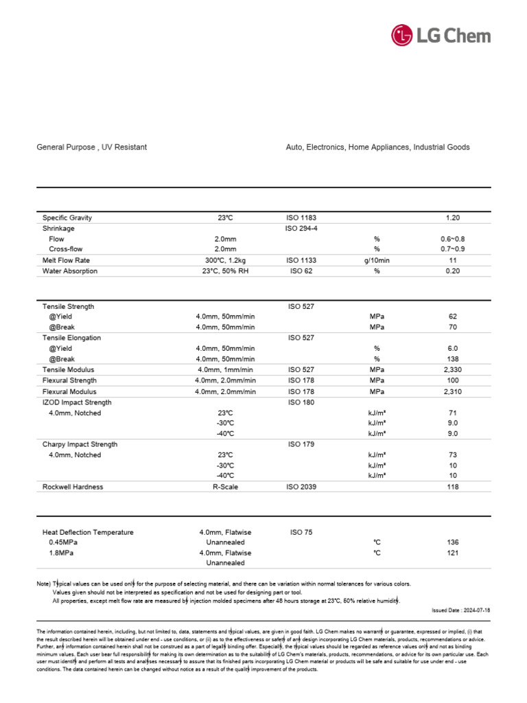 LUPOY GP1000MU (Eng) - TDS (ISO) | PDF | Information | Temperature