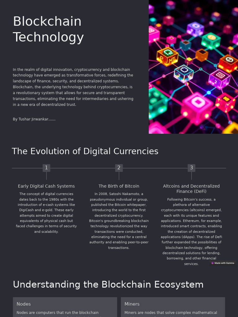 Cryptocurrency and Blockchain Overview | PDF | Cryptocurrency | Bitcoin