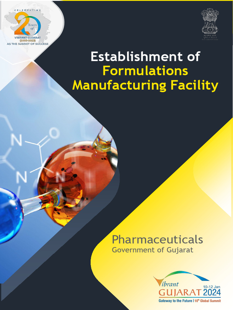Establishment of Formulations Manufacturing Facility | PDF | Tablet ...