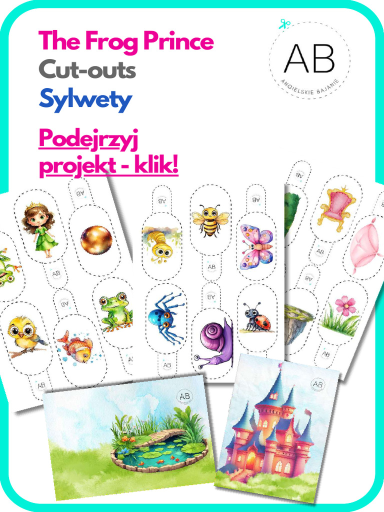 The FROG PRINCE Sylwety Tla Puppets Kukielki Compressed | PDF
