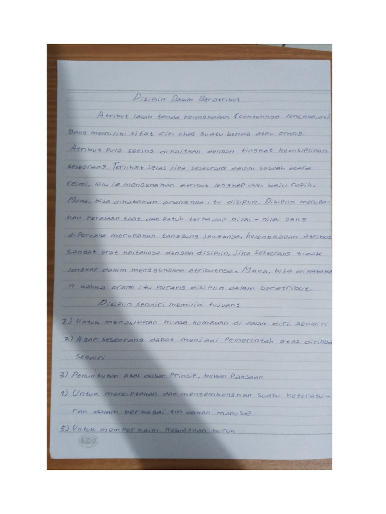 Konsekuensi Atribut KD1 SV7 Reihan Nizar F | PDF