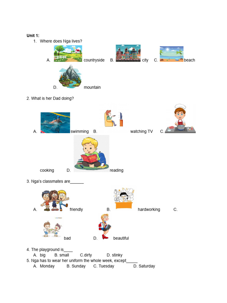 Luyen Nghe Giua Ky | PDF | Furniture