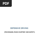 Defensive Driving Test Answer Key | PDF | Vehicles | Headlamp