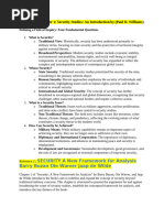 Understanding Buzan's Securitization Theory | PDF | International ...