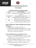 BNSS Notes | PDF | Bail | Arrest