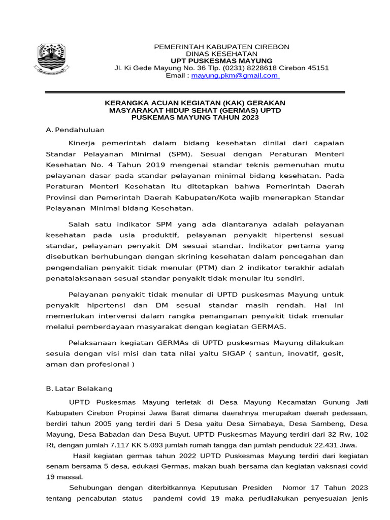 Kak Germas 2023 | PDF