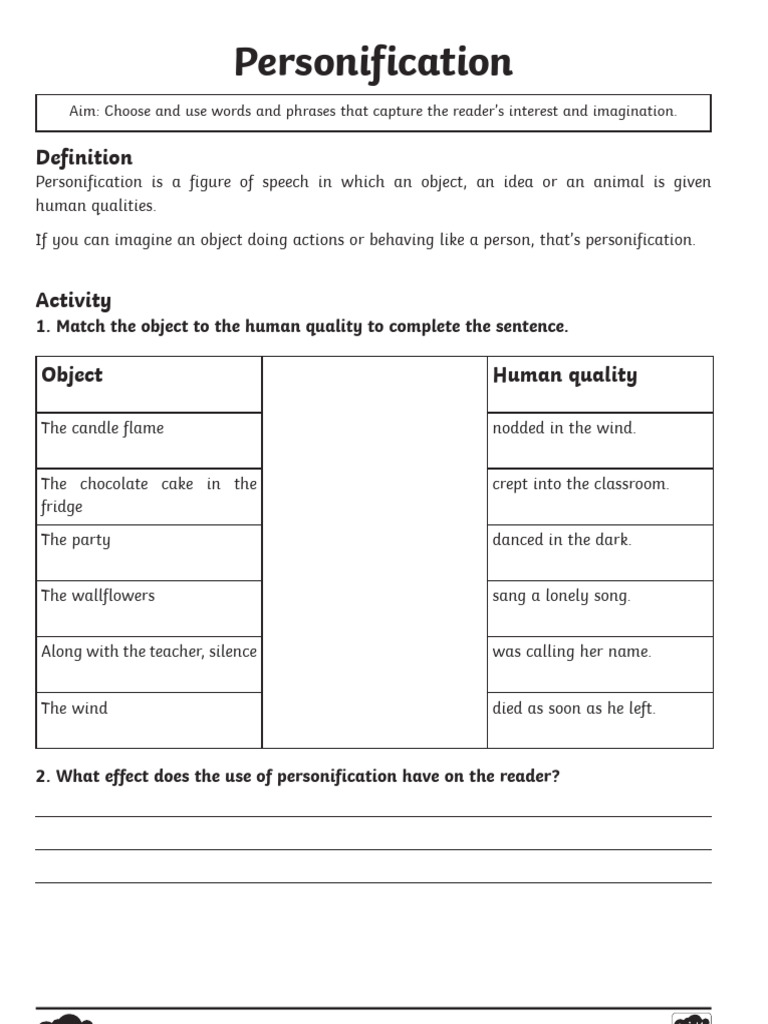 personification ws | PDF