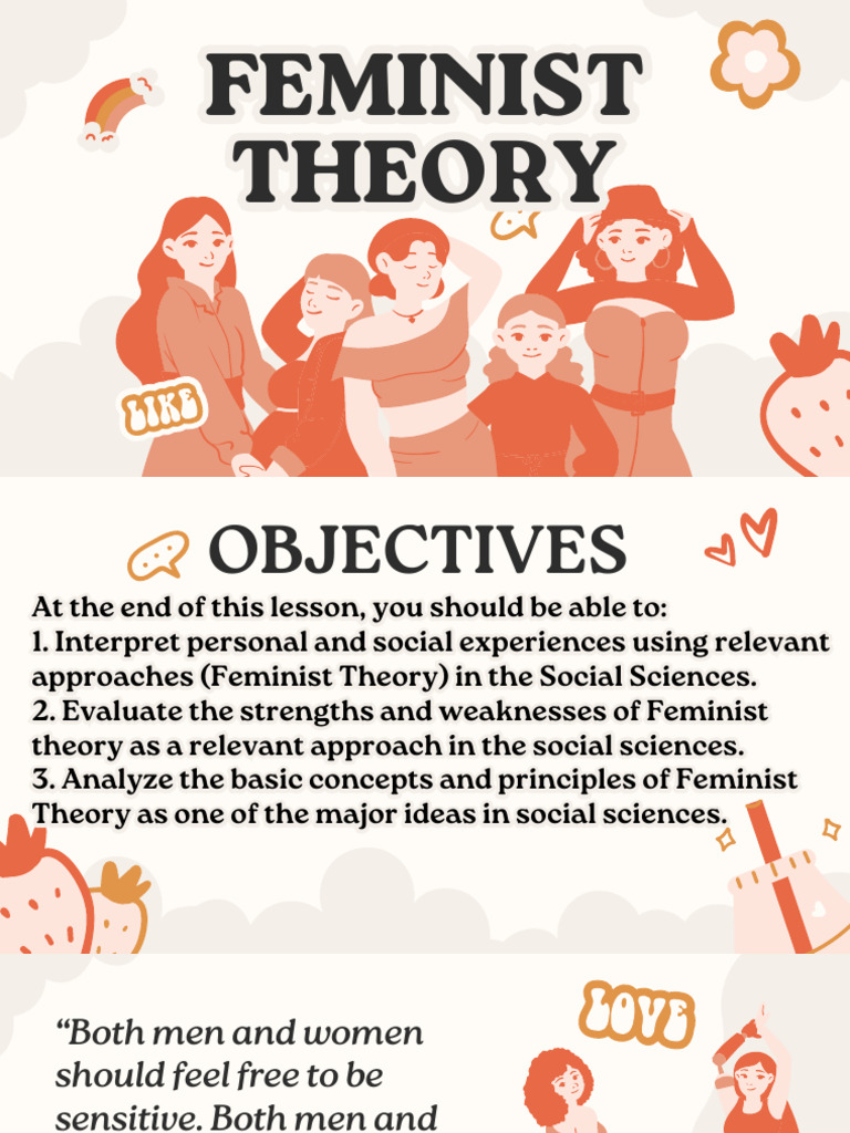 FEMINIST THEORY For Students | PDF | Gender Studies | Feminism