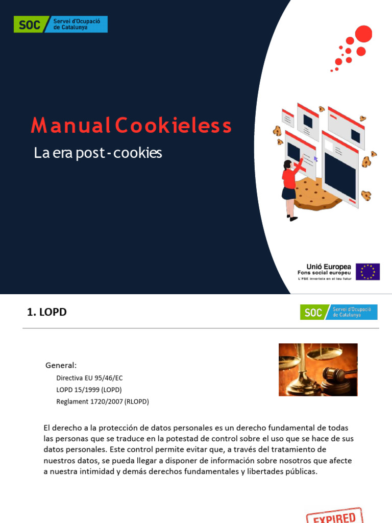 M5. Manual Cookieles | PDF | Cookie HTTP | La seguridad informática