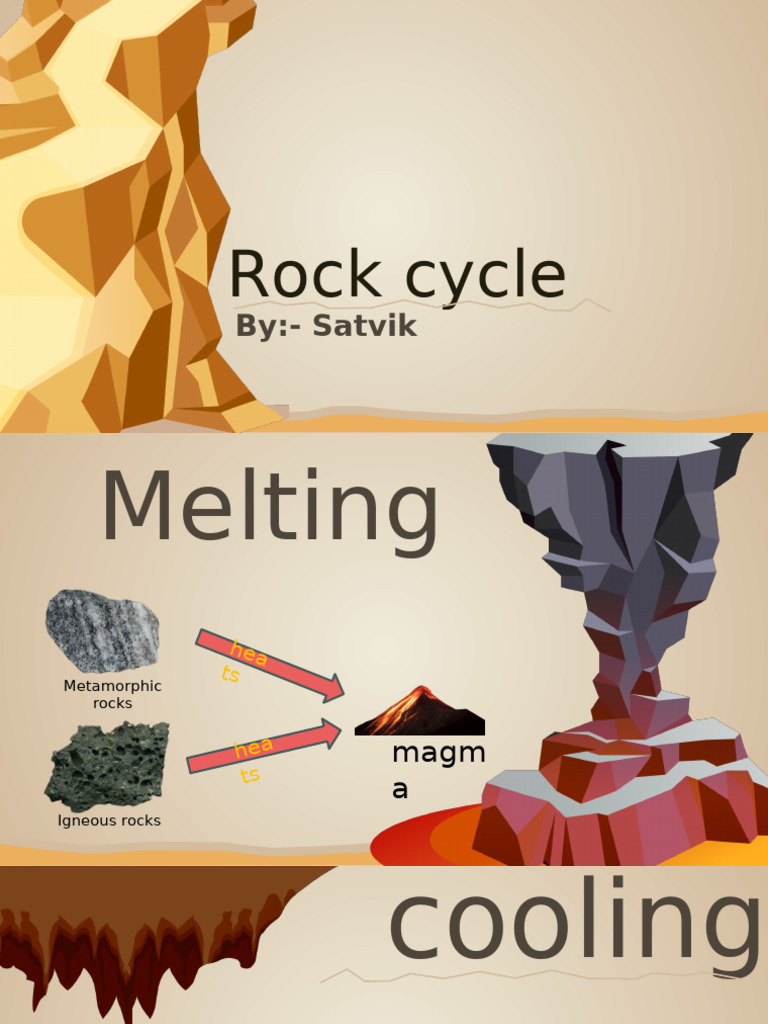 Igneous, Sedimentary & Metamorphic Rocks Class by Slidesgo | PDF
