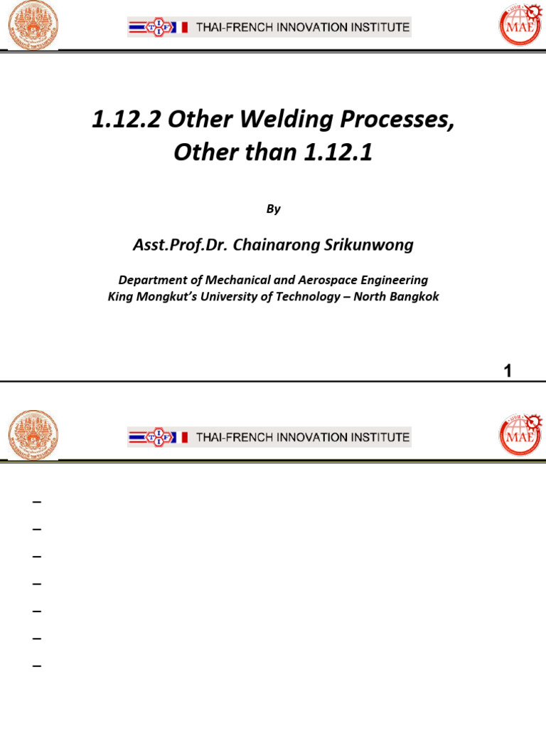 Advanced Welding Techniques Guide | PDF | Welding | Construction