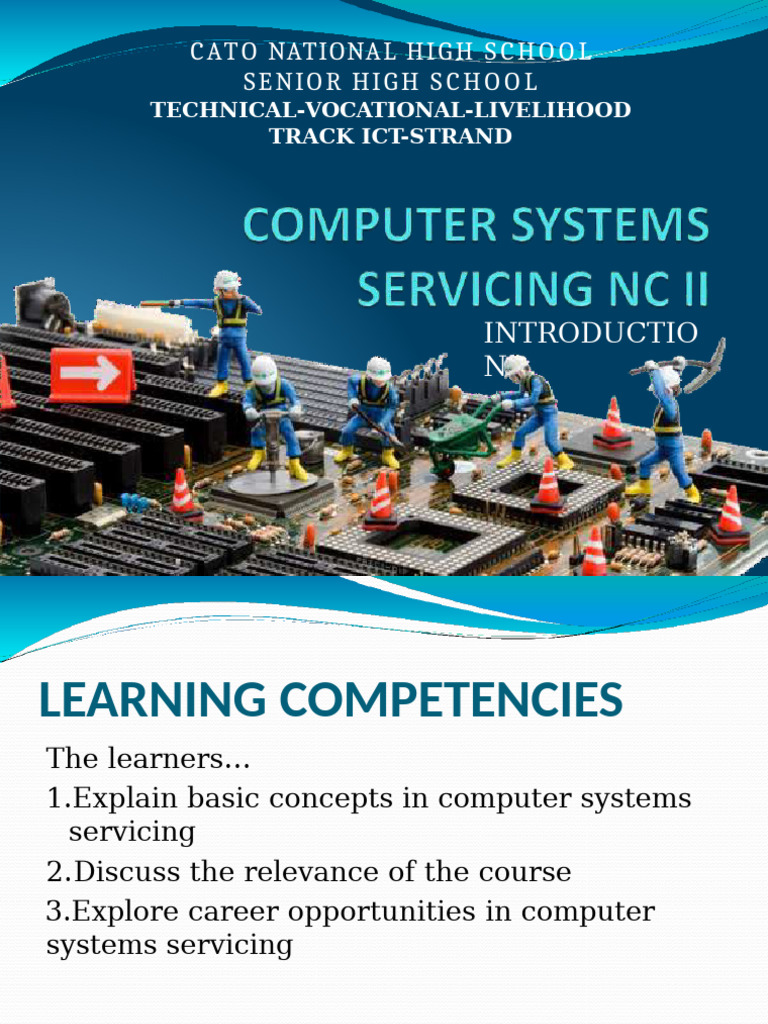 Introduction Computer Systems Servicing NC II 191104201741 | PDF ... Introduction Computer Systems Servicing NC II 191104201741 | PDF ...