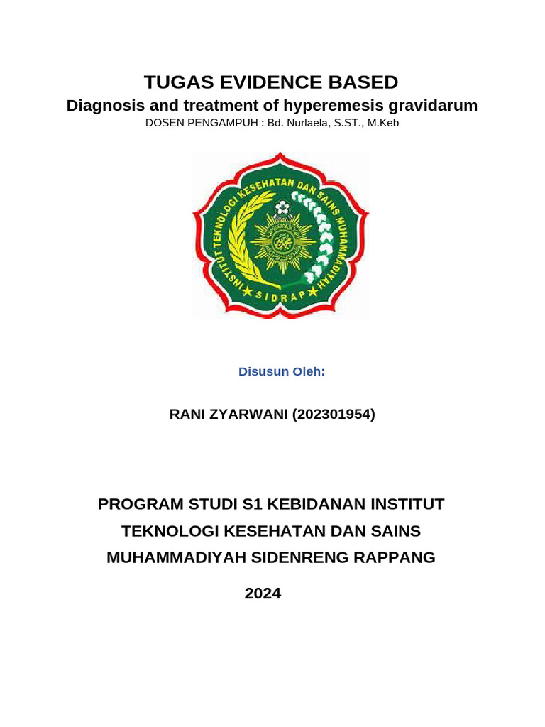 Rani Tugas 1 | PDF | Cohort Study | Postpartum Depression