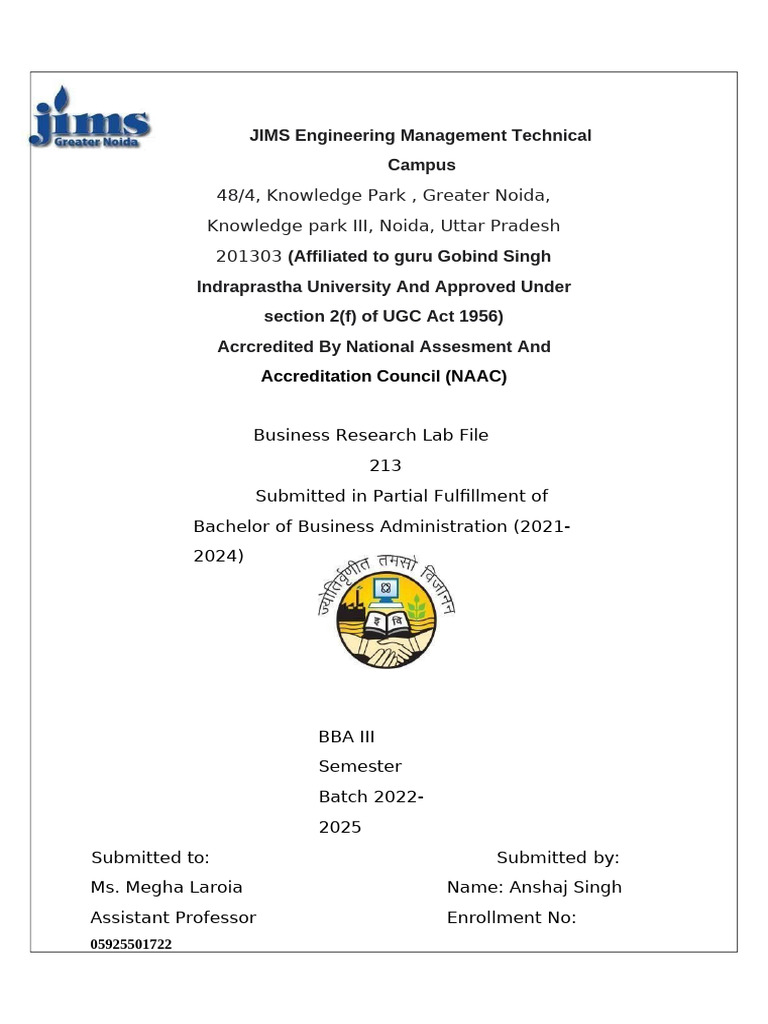 BRM File | PDF | Spss | Microsoft Excel