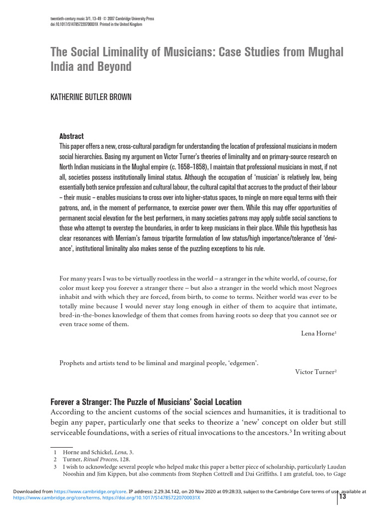 Katherine Butler Schofield5 | PDF | Rituals | Deviance (Sociology)